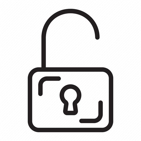 Unlocked User Ui Entry Open Padlock Unlock Icon Download On Iconfinder