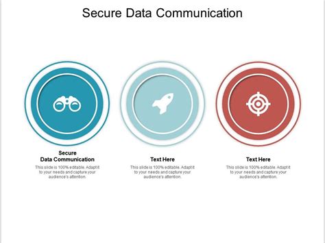 Secure Data Communication Ppt Powerpoint Presentation Infographic Template Vector Cpb