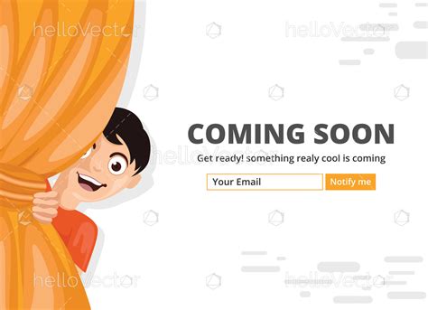 Coming Soon Website Template Download Graphics And Vectors