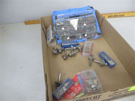 14 Shank Routershaper Bits Lambrecht Auction Inc