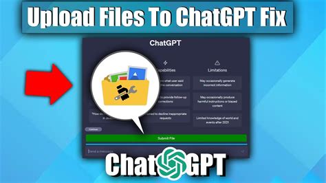 Upload Files To Chatgpt Tutorial Submit Large Files Into Chatgpt Openai Chatgpt Youtube