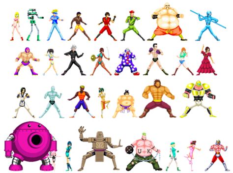Mugen Wfg Characters Sprite Pack Character Packs Ak1 Mugen Community