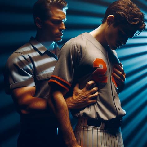 Guys Tied Up And Gagged By Ai On Tumblr A Baseball Player Is Tied Up By His Coach Ai Generated