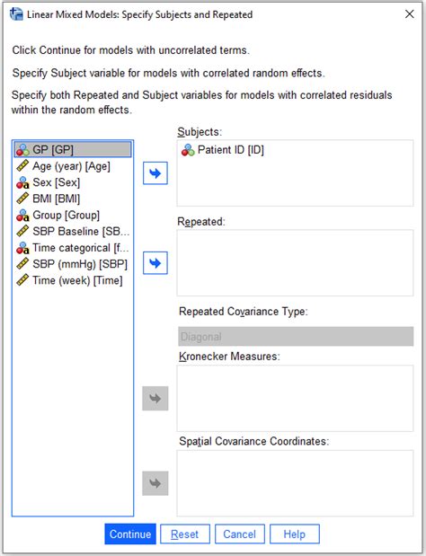 9 Final Lmm Inputs Linear Mixed Model Using Spss
