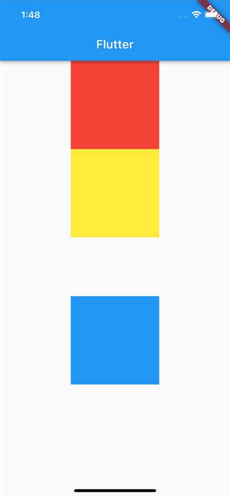 【flutter】sizedboxの使い方｜サイズ調整・余白を作る