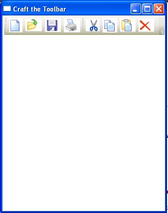 How To Implement ToolBar In WPF Using F