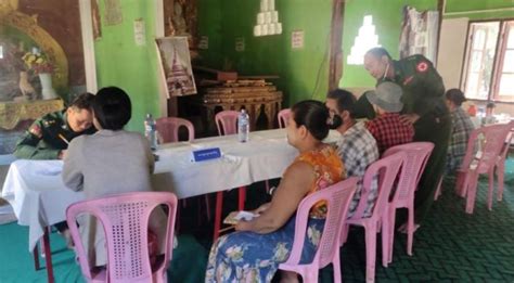 သန်လျင်မြို့နယ်နှင့် တိုက်ကြီးမြို့နယ်တို့ရှိ သံဃာတော်များနှင့် ဒေသခံပြည်သူများအား ကျန