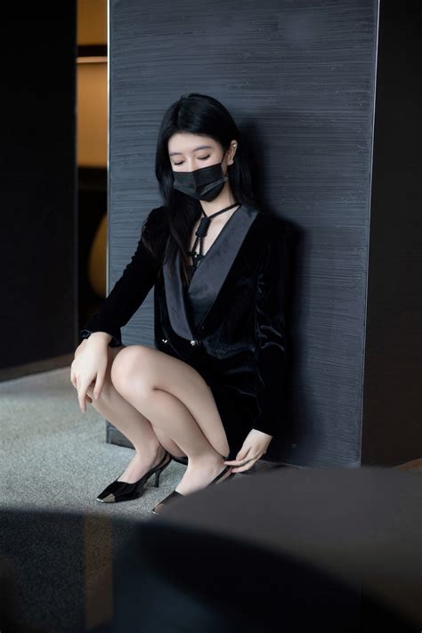 Xie Xiaoran In App Purchase Without Watermark No 7121 Black Rope Bondage V2ph