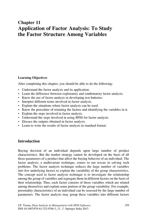 Pdf Data Analysis In Management With Spss Software