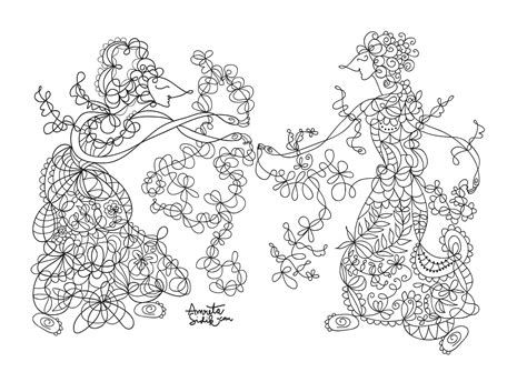 A Trip To Java With Amreta Coloring Pages For Adults