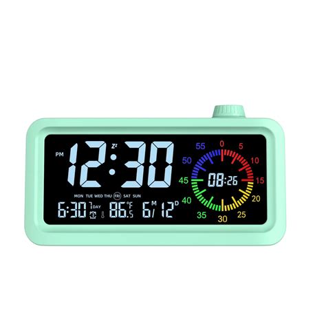 Digital Visual Timer Rechargeable Alarm Clock 60 Minute Countdown Timer With Backlight 3