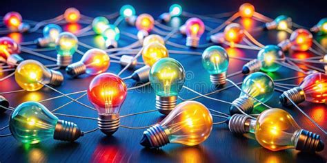 Illuminated Network Of Interconnected Ideas A Conceptual Representation Of Collaboration And