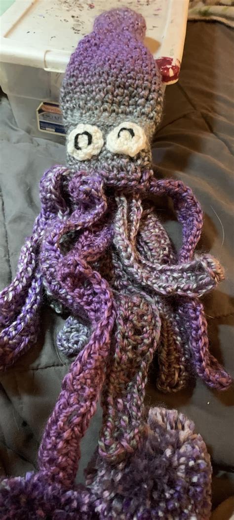 I Finished The Squishy Squid Im So Proud🦑🦑🦑 Rbrochet