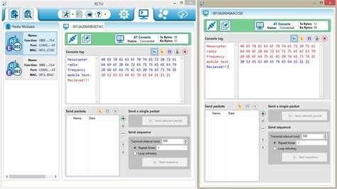 6 Testing Of The Configured Xbee Rf Modules Download Scientific Diagram