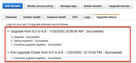 AWS Elasticsearch Version Upgrade From 6 2 To 7 1 Samirbehara