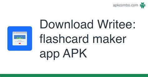 Writee Flashcard Maker App APK Android App Free Download