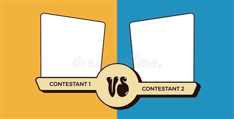 Versus Groovy Retro Comparison Blank Vs Vector Background Template Versus Groovy Retro Comparison Blank Vs Vector Background Template