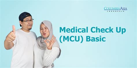 Medical Check Up Mcu Basic Columbia Asia