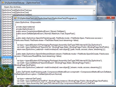 C Use Zip Archives Without External Libraries CodeProject