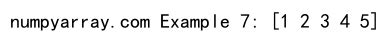 创建 NumPy 数组 极客教程