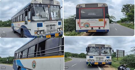 Rtc Bus Theft వీడేం మనిషిరా నాయనా Hittv