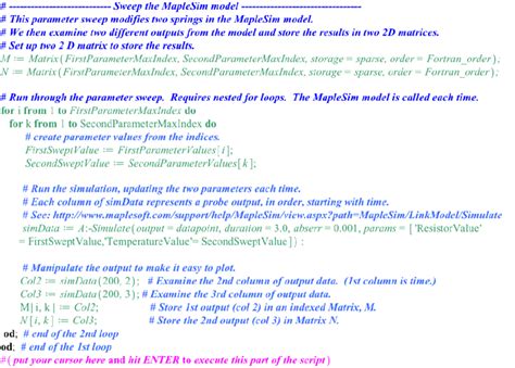 Vary Each Of The Parameters And Accumulate The Resulting Outputs From Download Scientific