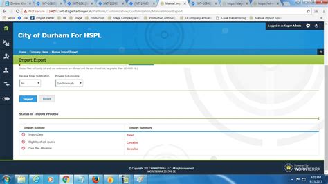 Wt 11263 Demographic Import Import Fail For Data Update Workterra Jira