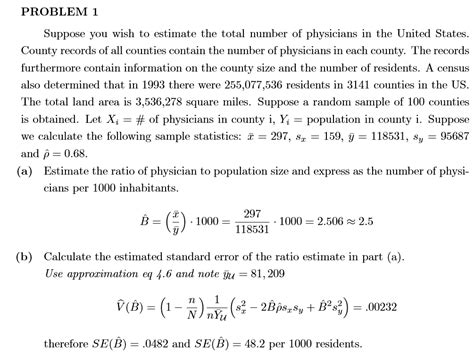 Ratio Regression Question The Question And The Chegg Com