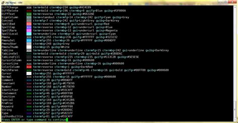 Vim Is Black And White In Color Terminal Stack Overflow