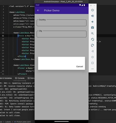Maui Craftui Part 3 Loading State With Picker Label