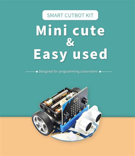 Microbit Smart Cutebot Kit Stem And Educational Robotics Microbit Smart Cutebot Kit Stem And Educational Robotics