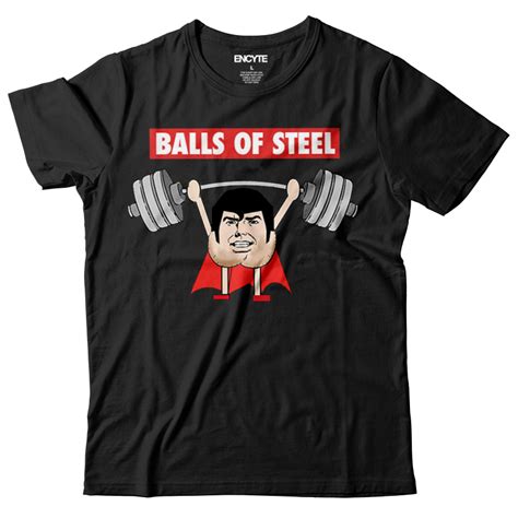 Furious Pete Balls Of Steel Movember Tee Rmovember
