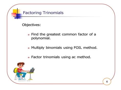 Factoring Trinomials Using Ac Method Pdf