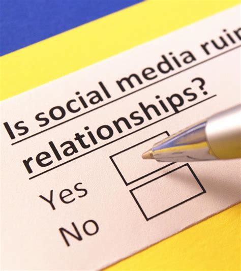 Social Media Ruins Relationships
