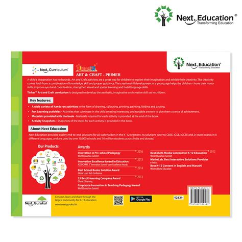 Buy Tinker Art And Craft Primer Craft Items With Material Board And Assessment Portfolio