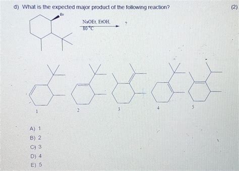 Solved A Consider The Sn1 Reaction Of Tert Butyl Chloride