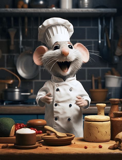 Ratatouille Movie Chef Rémy The Great Admirer Of French Cuisine