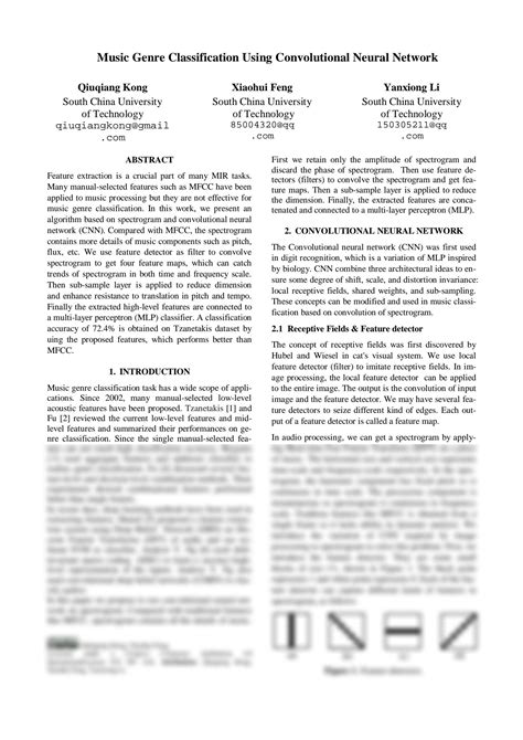 Solution 59 Music Genre Classification Using Convolutional Neural