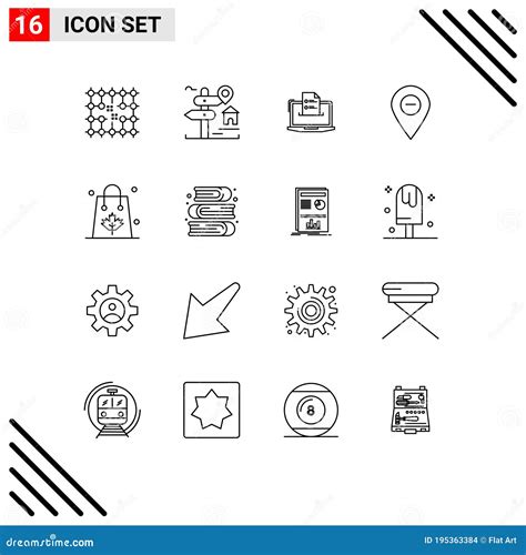 Editable Vector Line Pack Of 16 Simple Outlines Of Minimize Skills Real Estate Resume