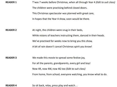 Script What Christmas Means Teaching Resources