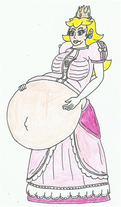 Pregnant Peach By Shadowlouix On Deviantart