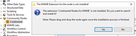 Knime Extension Installed But Node Doesnt Show Up Community Extensions Knime Community Forum