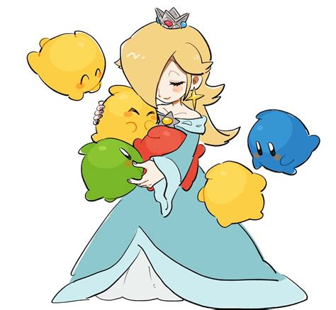 Rosalina And Luma Mario Drawn By Mimimi Mimimim Danbooru