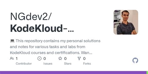 Github Ngdev2kodekloud Courses 💻 This Repository Contains My