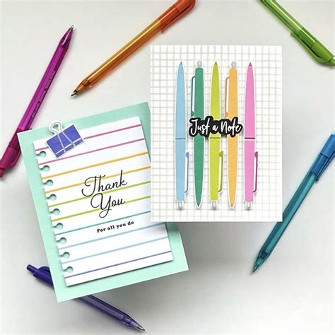 Papertrey Ink Love To Layer Notebook Die