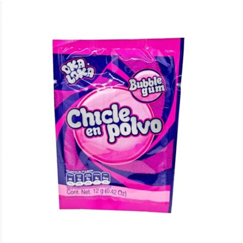 Chicle Oka Loca Polvo Mercalan