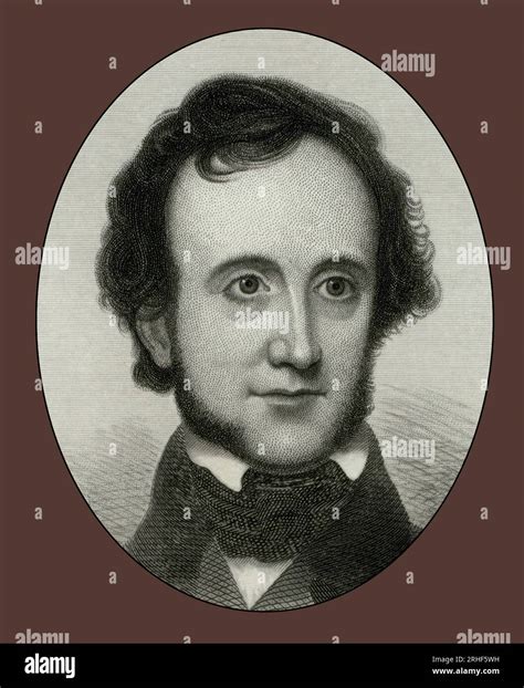 Portrait Of Edgar Allan Poe 1809 1849 American Writer Digitally