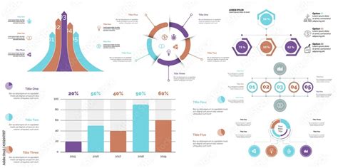 Business Inforgraphic Slide Design Set Can Be Used For Presentations