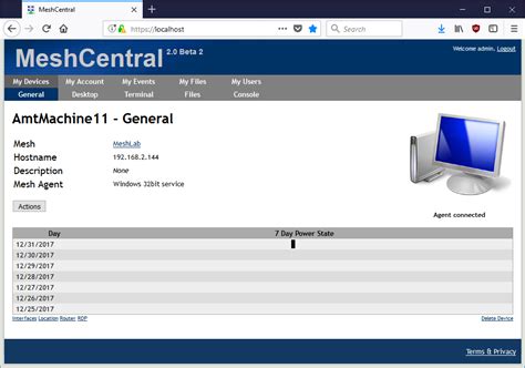 MeshCentral Guide MeshCentral Documentation