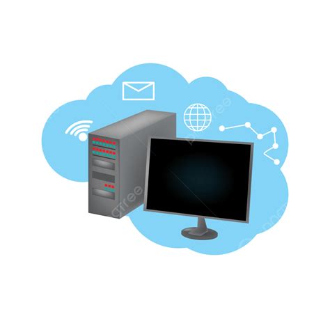 Cluster Networking Vector Data Storage Network Png And Vector With